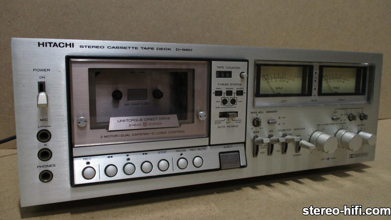 Hitachi D-980 - stereo-hifi